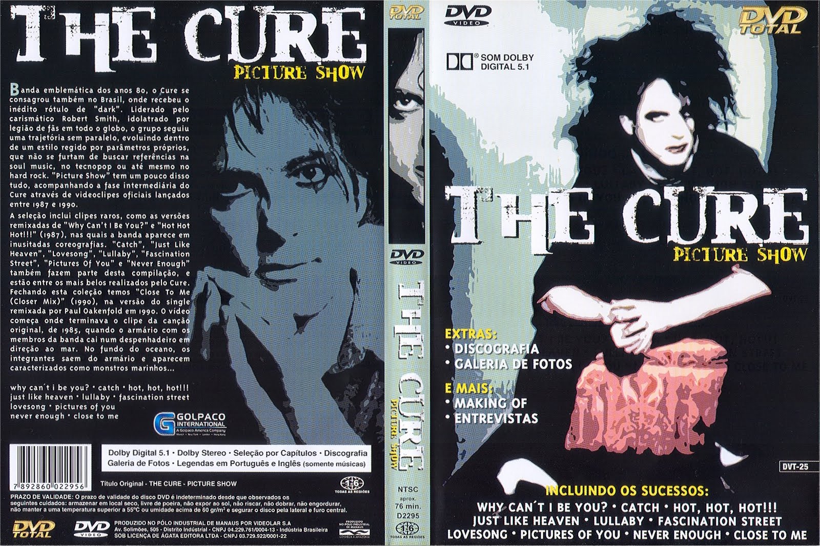 BANCA DO ROCK Rock Concert DVD: 944 - DVD THE CURE